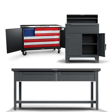 USA-Made Steel Storage Cabinets, Lockers, and Industrial Workstations ...