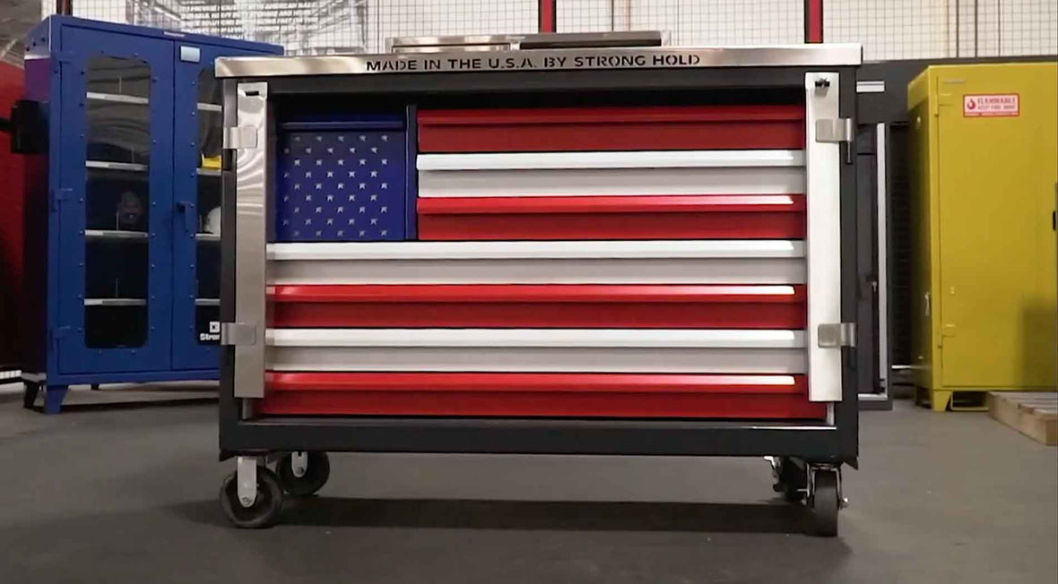 USA-Made Steel Storage Cabinets, Lockers, and Industrial Workstations ...